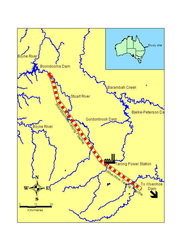 Pest fish exclusion screens: Boondooma–Tarong pipeline, QLD - PestSmart